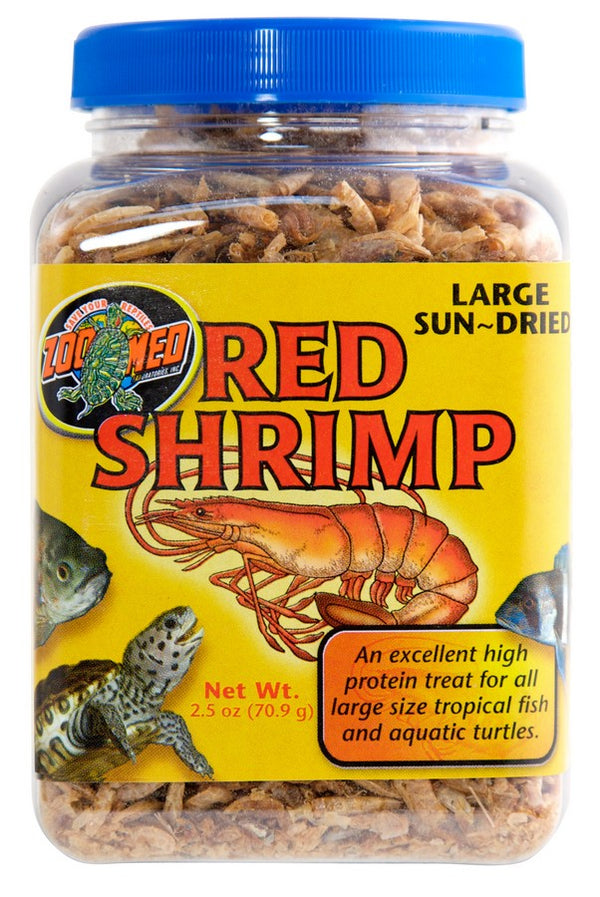 Zoo Med Red Shrimp - Sun Dired – Top Fin Aquatics